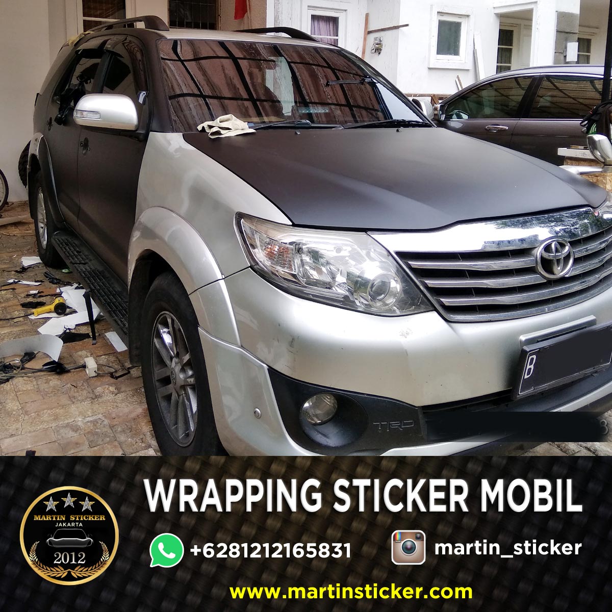 Wrapping Sticker Mobil Tangerang - Martin Sticker