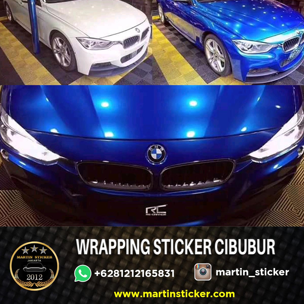 Wrapping Sticker Mobil Depok - Martin Sticker